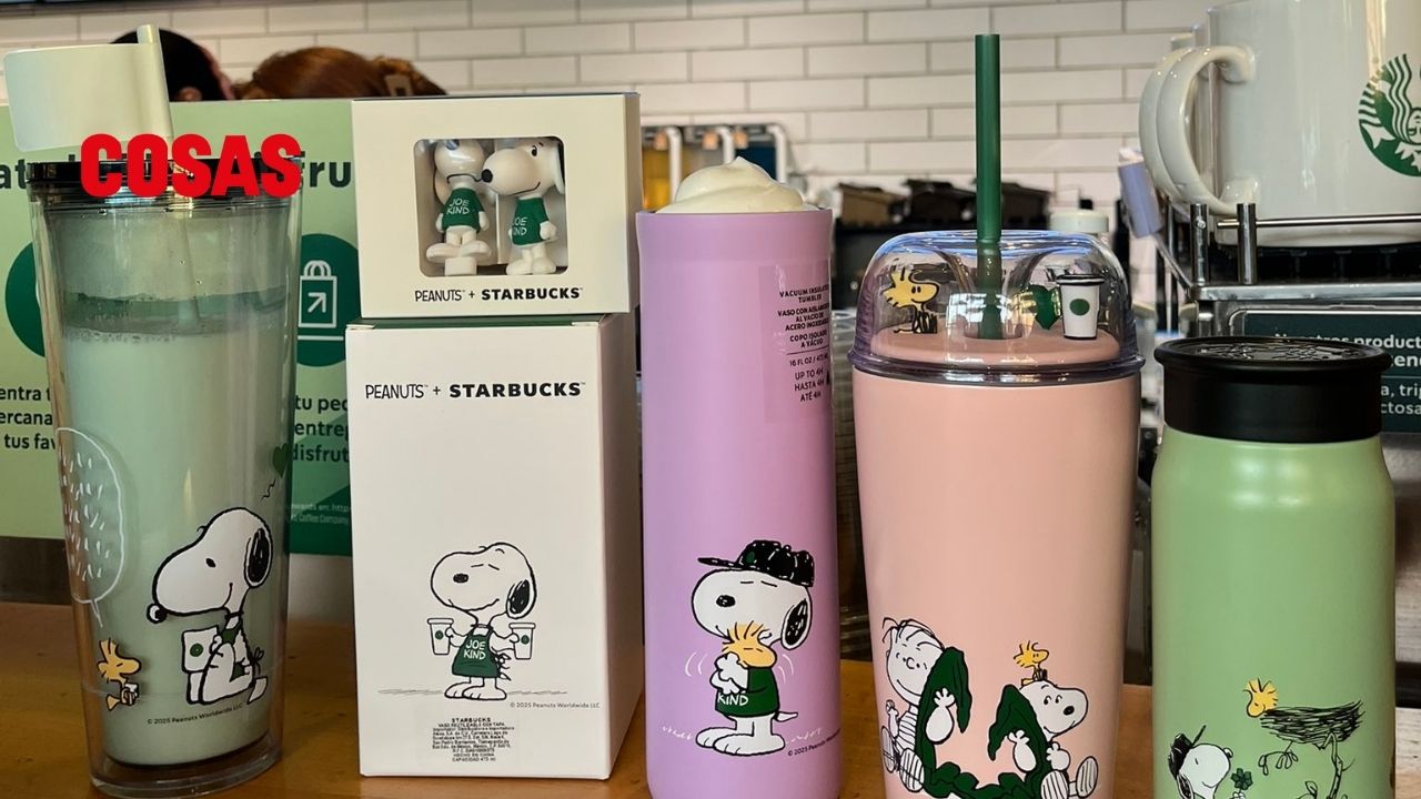 Snoopy x Starbucks: Esto cuesta la colección completa en México